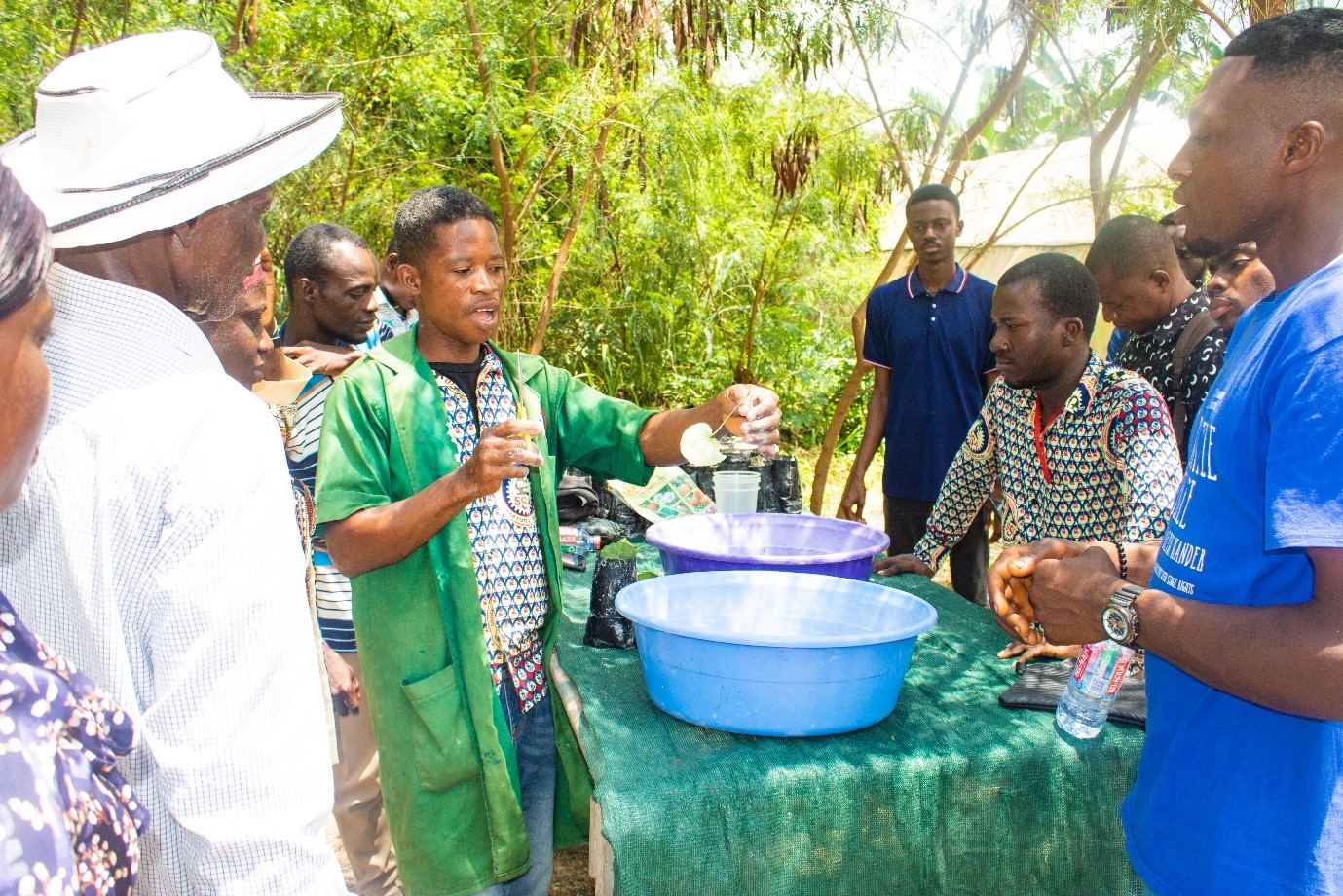 ENHANCING FOOD SECURITY: CSIR- CROPS RESEARCH INSTITUTE TRAINS YAM VINE ...